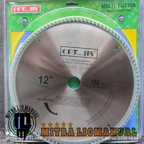 Jual GERGAJI POTONG KAYU OPT TCT 12 INCH x 100 T - Jakarta Timur - Mitra liomanual | Tokopedia