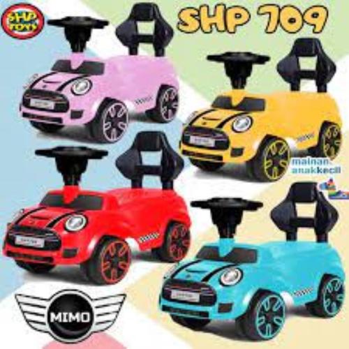 Jual MAINAN ANAK MOBIL MOBILAN DORONG RODA 4 RIDE ON CARS MIMO 709 SHP ...