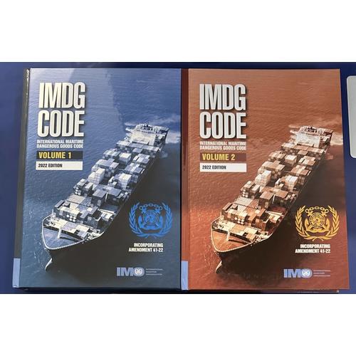 Jual Buku Teknik Pelayaran IMO IMDG Code 2022 Edition Amd 41-22 IMO ...