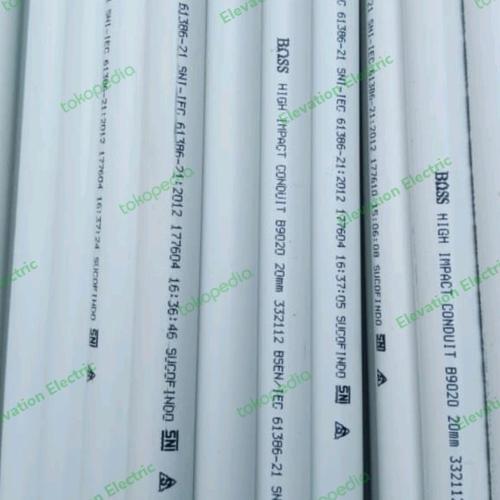 Jual Pipa Conduit BOSS 20mm / Pipa Boss 20 mm PVC Listrik - Jakarta ...