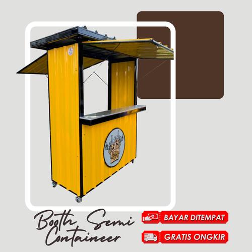 Jual Gerobak Jualan Booth Semi Container Paket Usaha Makanan Minuman ... Jual Gerobak Jualan Booth Semi Container Paket Usaha Makanan Minuman ...