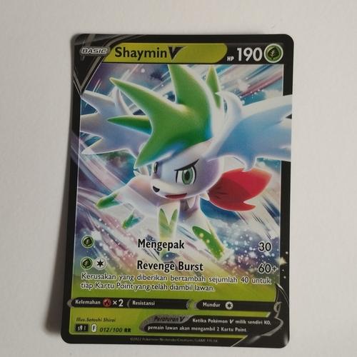 Jual Shaymin v - Kartu Pokemon Indonesia TCG Card - Kota Malang ...
