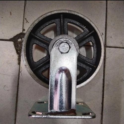 Jual Roda Besi Heavy Duty 6 inch Mati/Lurus - Jakarta Barat - Jaya ...