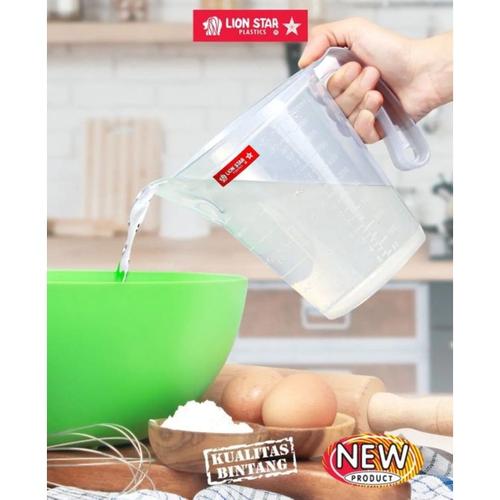 Jual LION STAR GC-26 HANKO MEASURING CUP 1 LITER GELAS UKUR 1000 ML ...