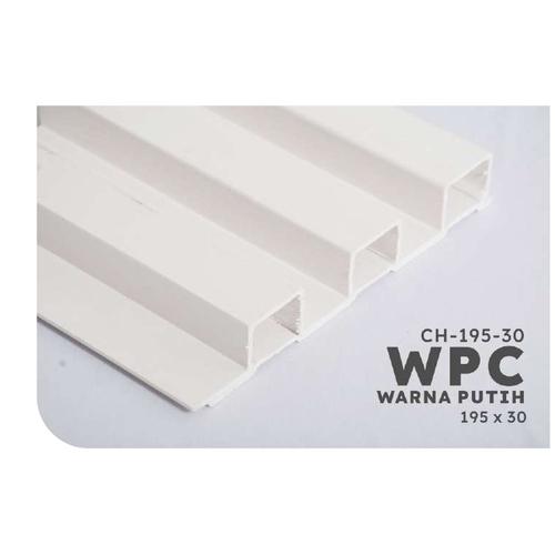 Jual WPC WALL PANEL/WALL PANEL WOOD TEBAL 30MM TERBARU - WALL PUTIH ...