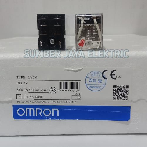 Jual relay omron ly2n 24vdc original - Jakarta Pusat - Sumber Jaya Elektric | Tokopedia