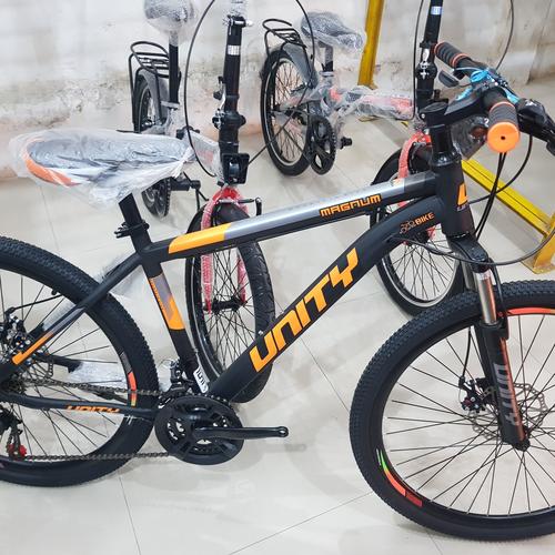 Jual Sepeda Gunung / Sepeda MTB 26 inch UNITY ( Hitam ~ Orange ) - Kota Palembang - Toko Sepeda ...