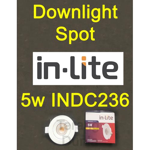 Jual Lampu Spotlight Inlite 5w INDC236 Downlight Spot 5w Inlite ...
