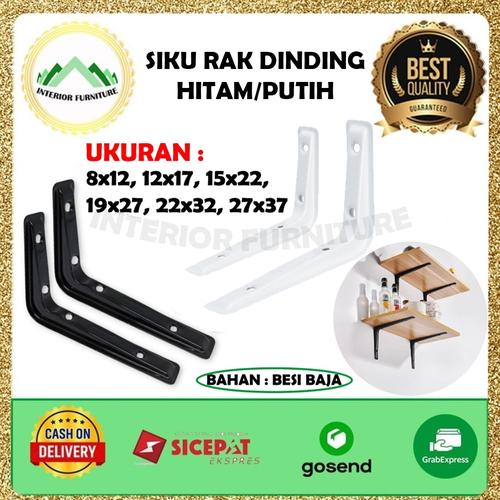 Jual Siku Rak Dinding Besi L Rak Penyangga Bracket Ambalan Siku Breket ...