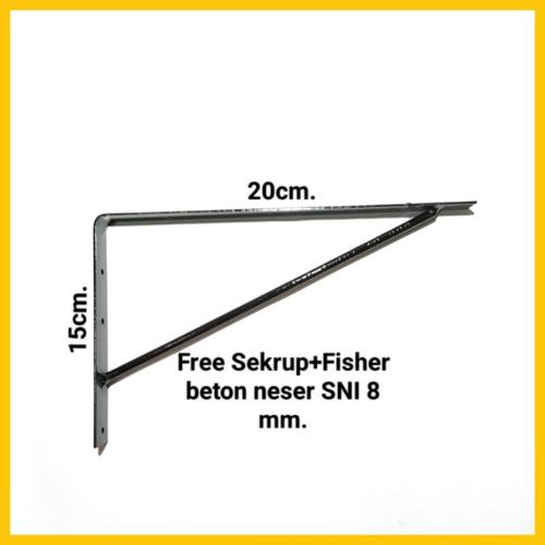 Jual rak siku besi penyangga rak dinding - Kota Surabaya - TokoJaya21 ...