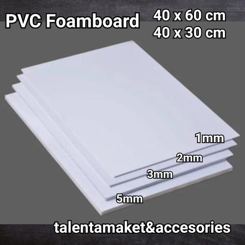 Jual pvc foam board 2mm 40cmx30cm - Kota Semarang - Talenta Maket ...