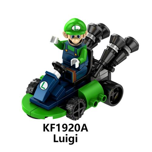Jual toy luigi mario bros plus kart NO DUS mainan kartun super mario ...