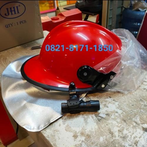 Jual Helm Pemadam Fullgard / Helm Damkar Lengkap Dengan Senter ...