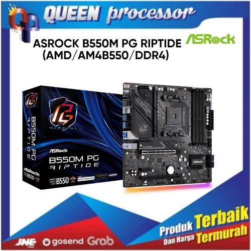 Jual ASROCK B550M PG RIPTIDE (AMD/AM4B550/DDR4) - Jakarta Pusat ...