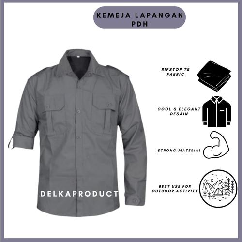 Jual Kemea PDH Lapangan Lengan Panjang / Seragam Kemeja Lapangan PDH ...