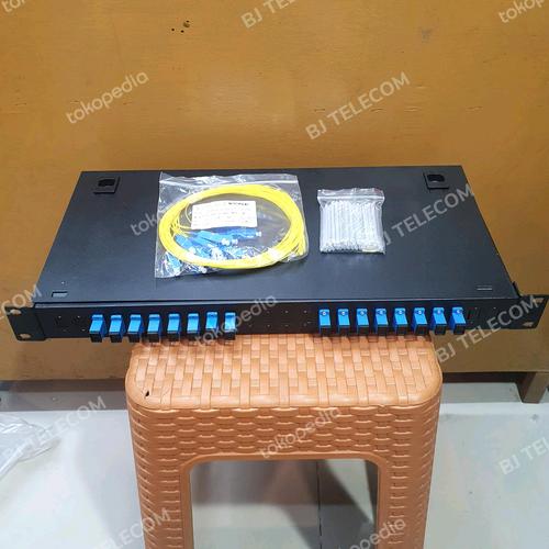 Jual Otb 16 core SC fullset/ odf 16 core SC lengkap pigtail singlemode ...