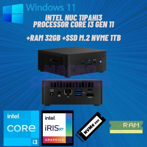 Jual INTEL NUC i3 GEN 11 +WIN 11 ORI +RAM +SSD|NUC 11PAHI3 11TNHI3 ...