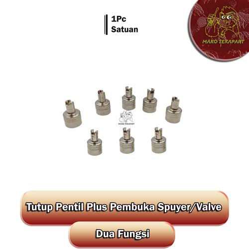 Jual [Satuan] Tutup Pentil dan Pembuka Isi Spuyer / Valve - Jakarta ...