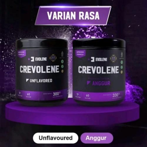 Jual Crevolene Creatine Evolene 60 serving BPOM Suplemen Fitnes Gym ...