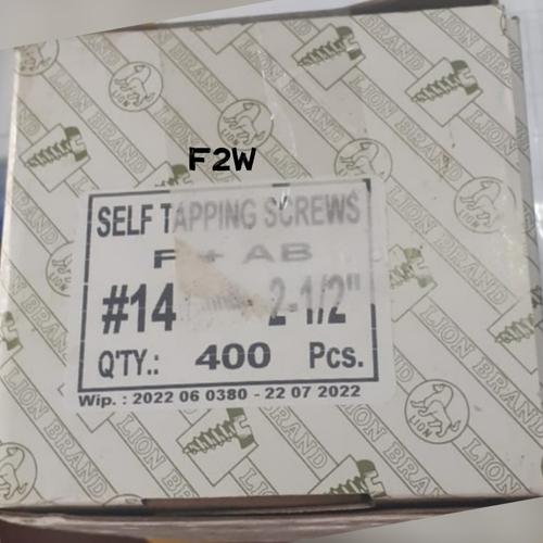 Jual SEKRUP TAPPING FAB 14X2-1/2" MOON LION SKRUP FH (+) KEPALA RATA ...