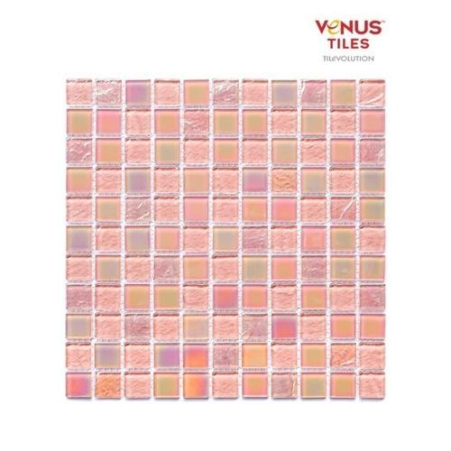 Jual Venus Neo Rainbow Peach Blush - Mozaik Keramik Dinding Dapur Peach ...
