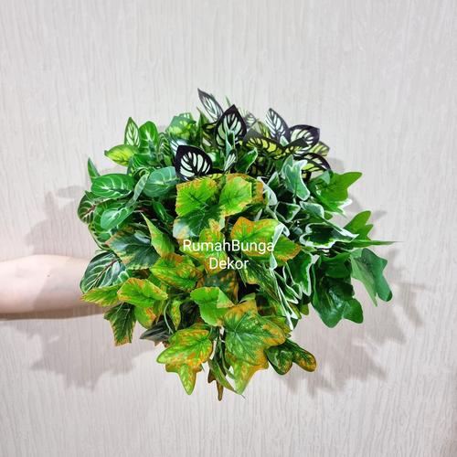 Jual Daun Hias Tanaman Artificial Daun Plastik Dekorasi cab 7 - 1 ...