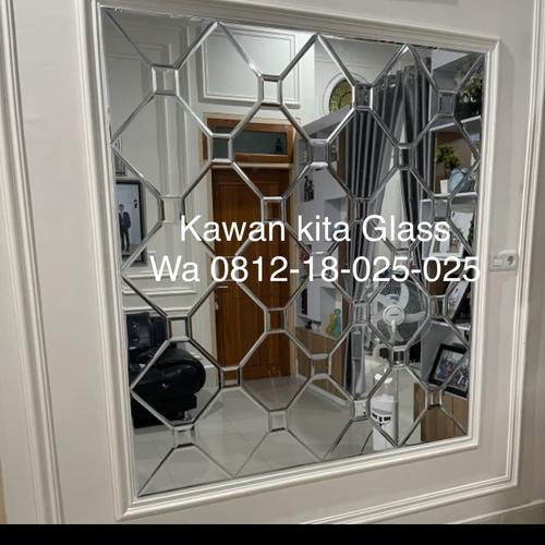 Jual Kaca cermin bevel wajik dekorasi dinding - Jakarta Timur - Kawan ...