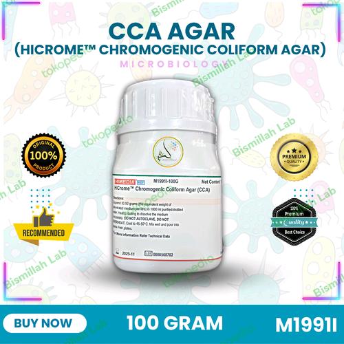 Jual CCA / HiCrome Chromogenic Coliform Agar - Media Mikrobiologi, 100 ...