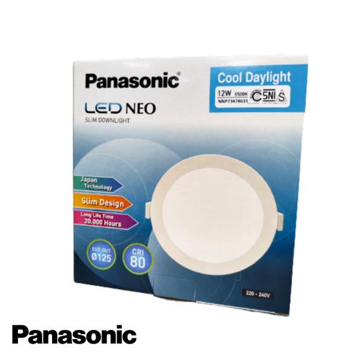 Jual PANASONIC Downlight LED NEO Slim 12W 12 Watt 6500K NNP73478 ...