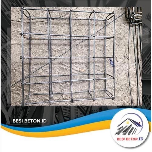 Jual Cakar Ayam 60 x 60 Besi D10 mm Full Ulir ( isi 10 pcs Cincin ...