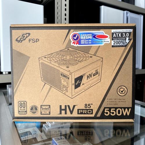 Jual Power Supply FSP HV Pro 550watt ATX 3.0 - PSU FSP 550W Hv Pro ...