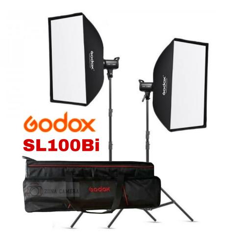 Jual Godox SL100Bi LED Video Light Bicolor Lampu Studio Foto Continuous ...