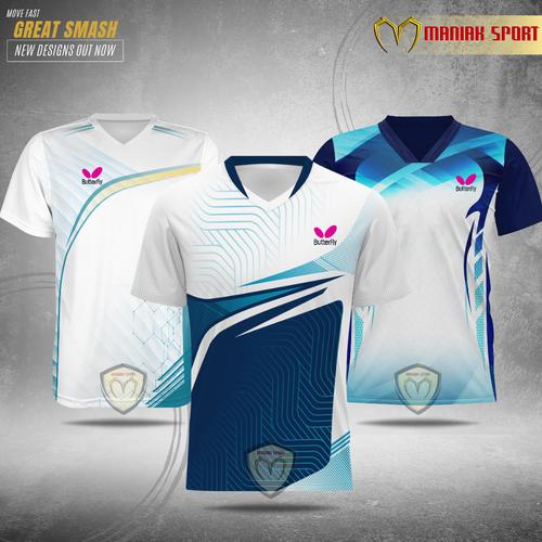 Jual KPBTF-INFINITY -KAOS PINGPONG BAJU TENIS MEJA BTF PRINTING PREMIUM ...