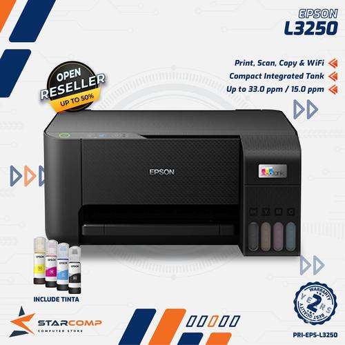 Promo Printer EPSON EcoTank L3250 A4 All in One-EPSON L 3250 Ink Tank ...