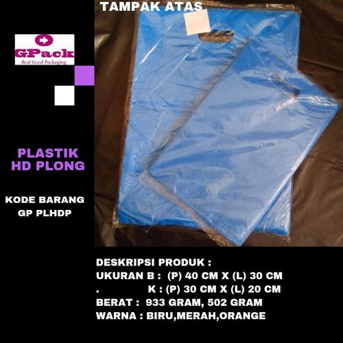 Jual KANTONG PLASTIK HD PLONG / PLASTIK HD PLONG TEBAL (GP-PLHDP ...
