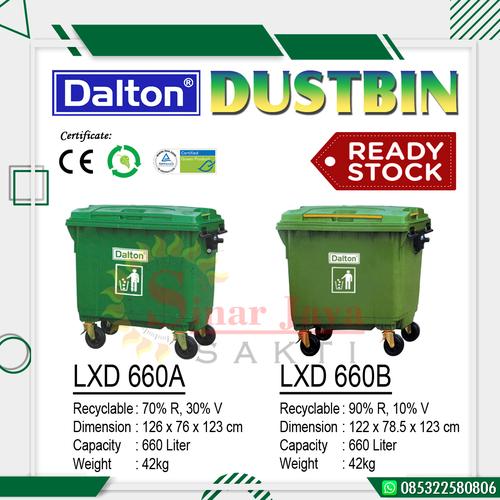 Jual Dustbin HDPE / Tong Sampah / Tempat Sampah Dalton 660 Liter ...