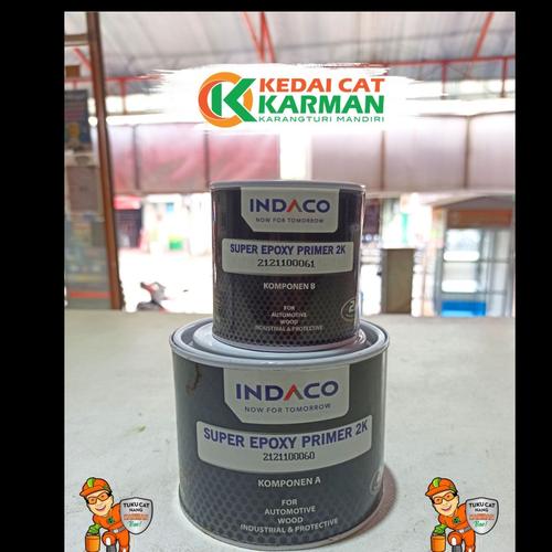Jual INDACO SUPER EPOXY PRIMER - CAT DASAR ANTI KARAT MOBIL BESI KAYU ...
