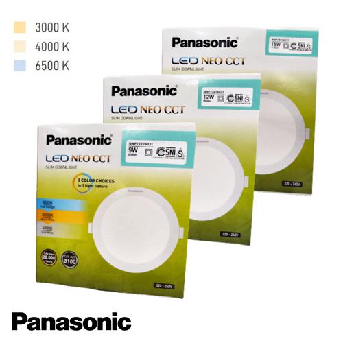 Jual PANASONIC Downlight LED NEO CCT Slim 9W 12W 15 Watt - 12 Watt ...
