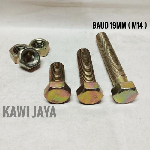 Jual Baut M14 / Baut19mm / Baut Kunci 19 / Baud Mur - 14 x 80 - Jakarta ...
