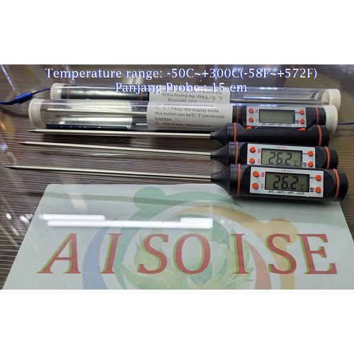 Jual Digital Thermometer Mortar Bitumen Thermometer Digital Aspal dan ...