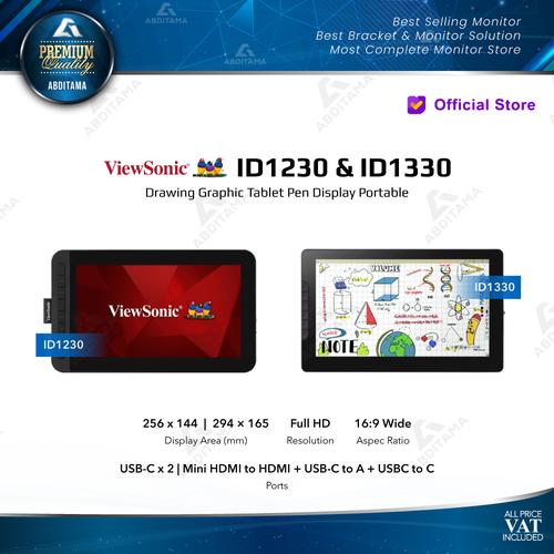 Promo Drawing Graphic Tablet Pen Display Viewsonic ID1230 ID1330 ...