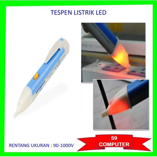 Jual Tes Pen Listrik Bunyi Otomatis 90-1000 V Tespen Listrik Digital ...