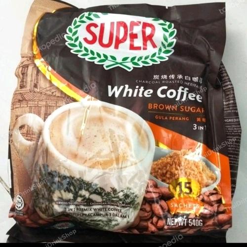 Jual SUPER WHITE COFFEE brown sugar hazelnut clasic creamer kopi ...