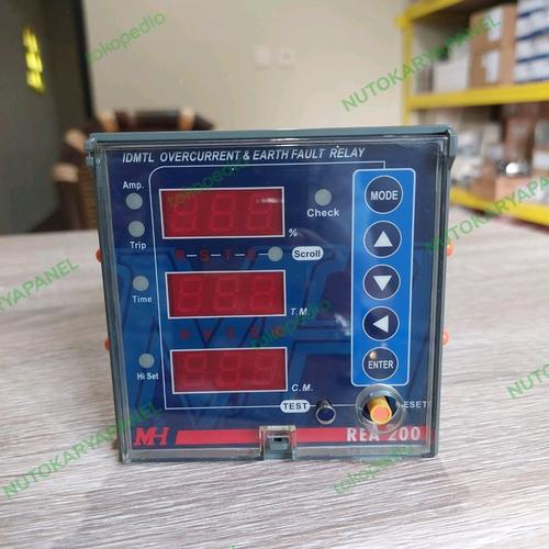 Jual MH IDMTL OVERCURRENT & EART FAULT RELAY REA 200 - Kota Bogor ...