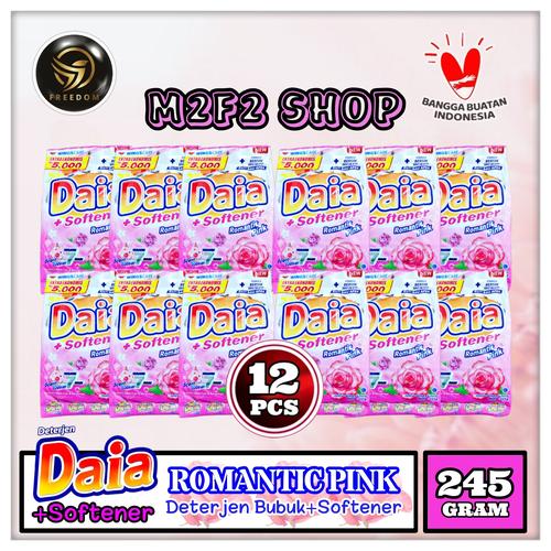 Jual Daia Softener Romantic Pink Detergent Bubuk Pouch - 245 gr (12 Pcs) - Jakarta Pusat - M2F2 ...