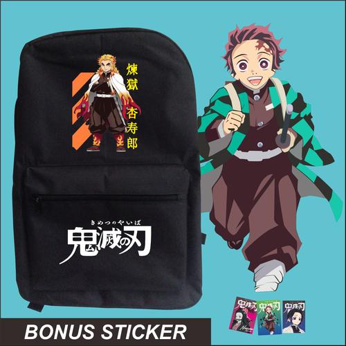 Jual Tas Sekolah Ransel Anime Demon Slayer Kimetsu No Yaiba Kyojuro ...