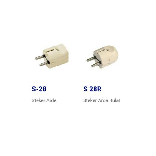 Jual Steker Arde Uticon Kepala Colokan S-28 S28 S 28 S28R - Kota ...
