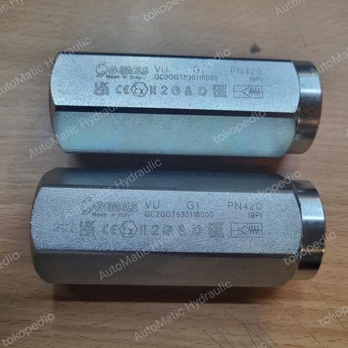 Jual INLINE CHECK VALVE GEMELS 1 INCH 500 BAR - Jakarta Barat ...