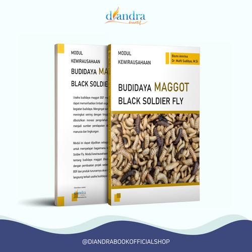 Jual Budidaya Maggot Black Soldier Fly | Buku Peternakan | Diandra ...
