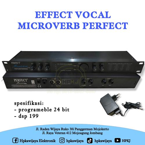 Jual EFFECT VOCAL MICROVERB PERFECT Efek vocal microverb Perfect - Kota ...